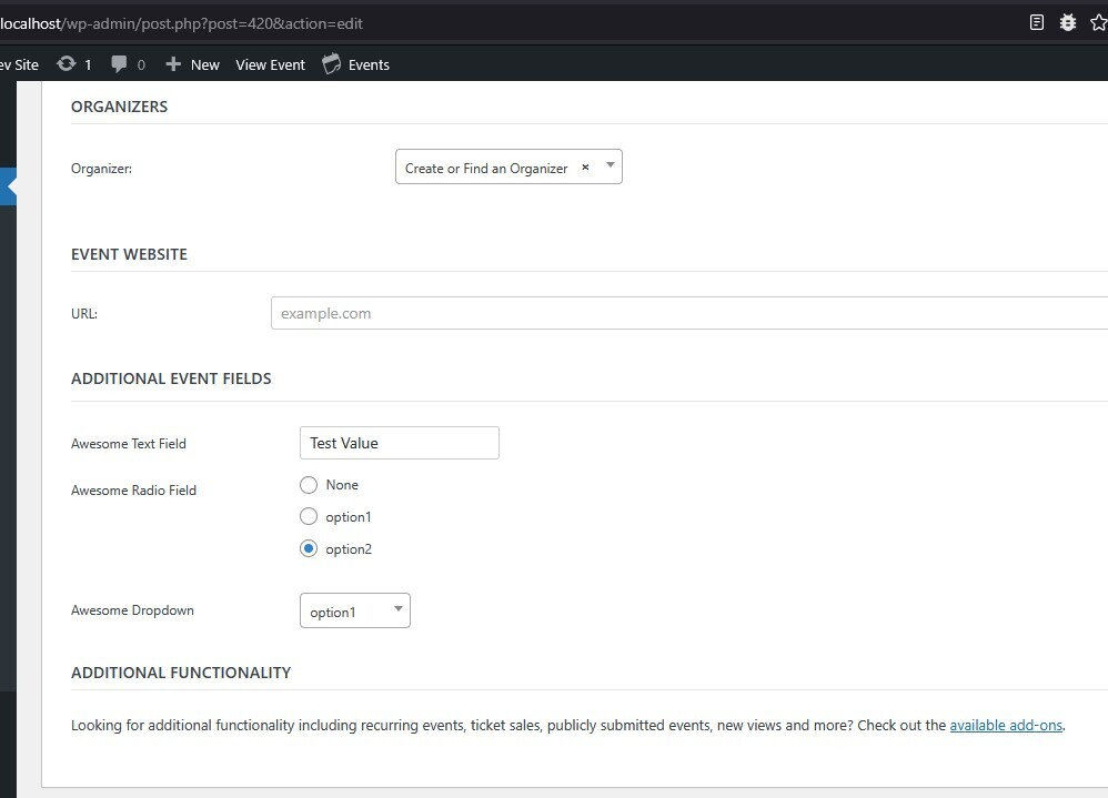 Events Calendar Pro REST API Now Supports Additional Fields | The ...
