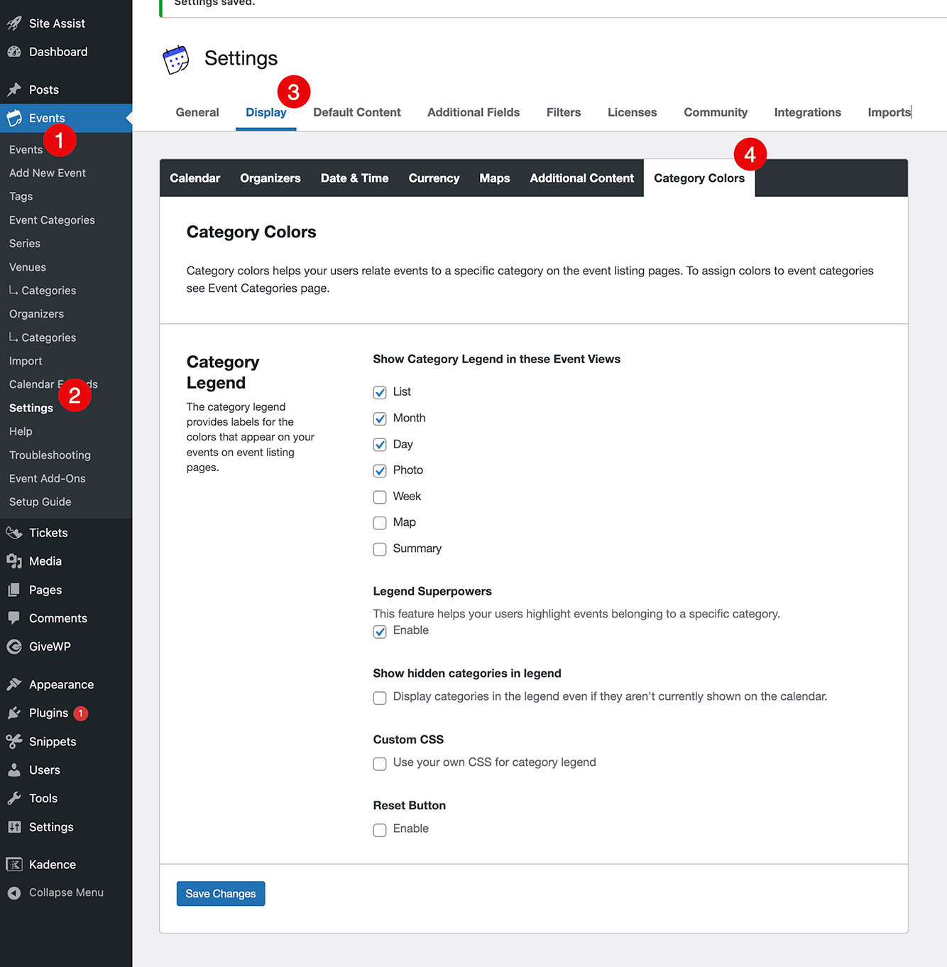 Category Colors Now Included in The Events Calendar! | The Events Calendar